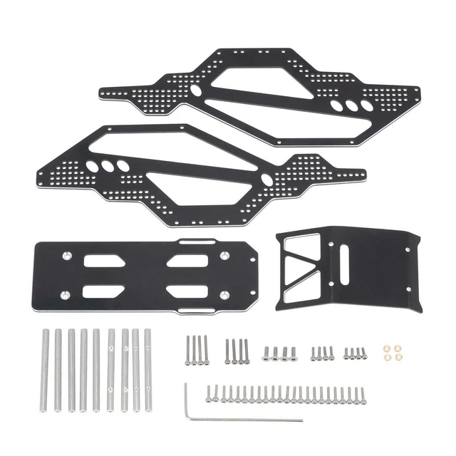 CNC UPGRADE CHASSIS Frame Body Kit for Axial SCX24 1/24 RC Crawler Car ...