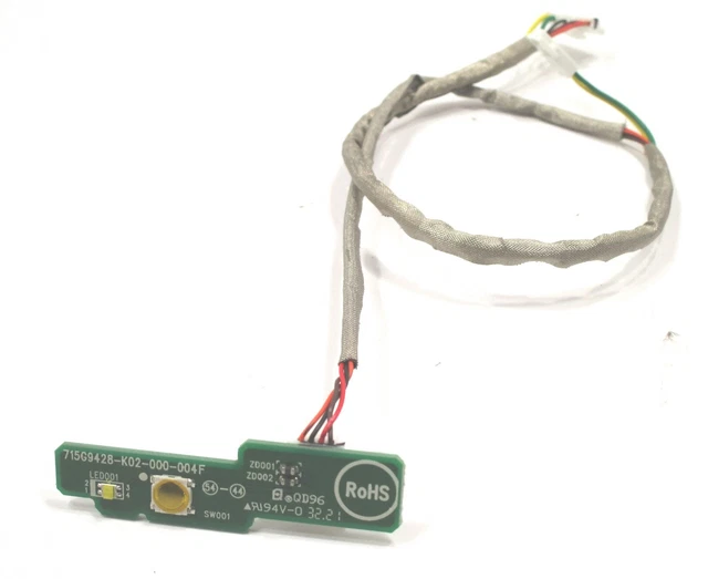 MSI OPTIX G241V E2 Monitor Replacement Power Button Board Assembly $7. ...