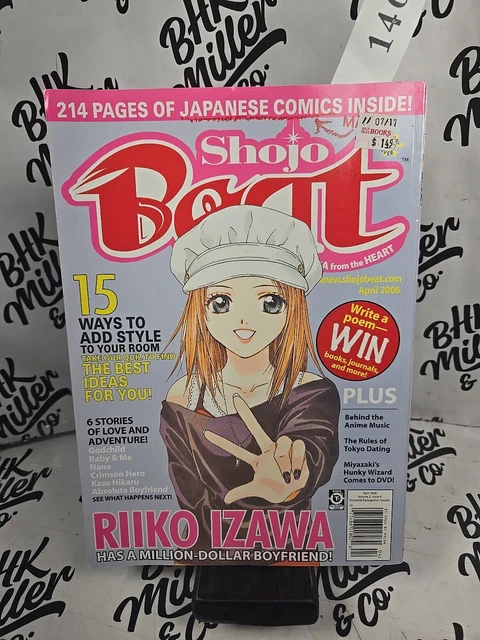 SHOJO BEAT MAGAZINE April 2006 Volume 2 Issue 4 - Riiko Izawa £11.40 ...