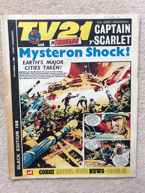 TV21 AND TV Tornado #198 - City Magazines - 1968 EUR 11,64 - PicClick IT