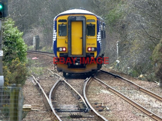 PHOTO (2) Scotrail Class 156 Train Number 156 462 Points South Of ...