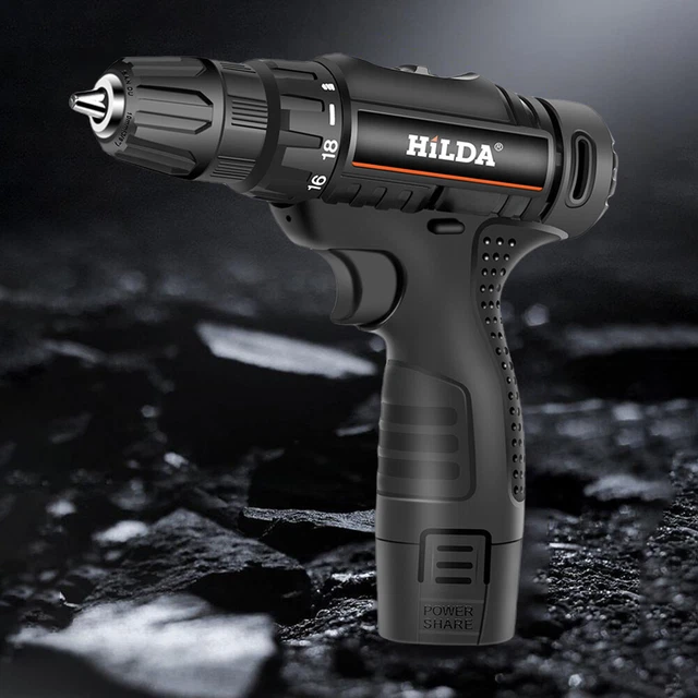 Cordless Electric Drill Screwdriver 28nm Power Drill 12v Fast Charger