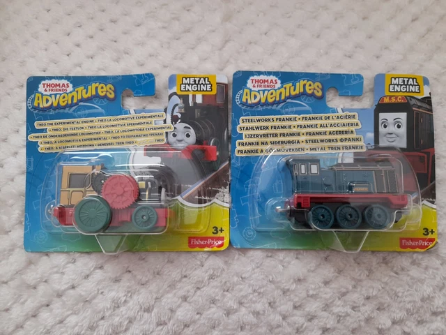 FISHER PRICE THOMAS & Friends Adventures X 2 Metal Engines Frankie ...
