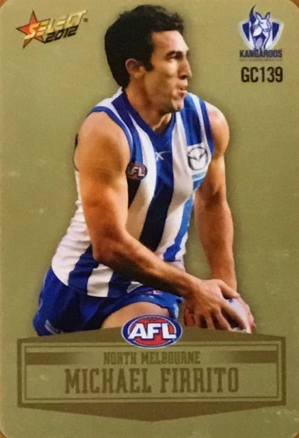 AFL 2008 SELECT North Melbourne - Michael Firrito Card No.100 $2.21 ...