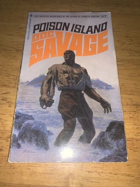 DOC SAVAGE #57 Poison Island di Kenneth Robeson 1971 Bantam Books ...