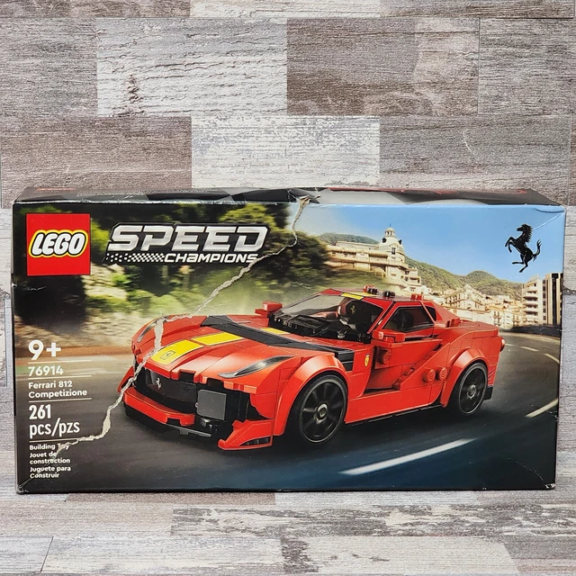 LEGO 76914 SPEED Champions 1970 Ferrari 512 M voiture de course rouge ...