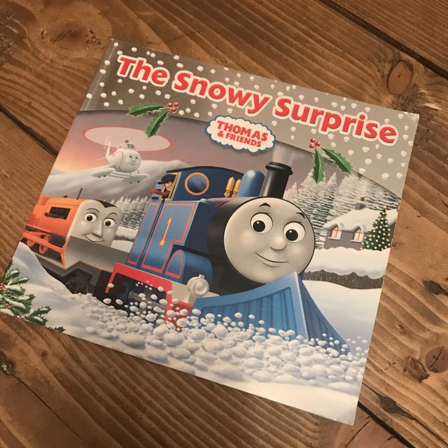 THOMAS THE TANK Engine Books, The Snowy Surprise, Thomas The Tank ...