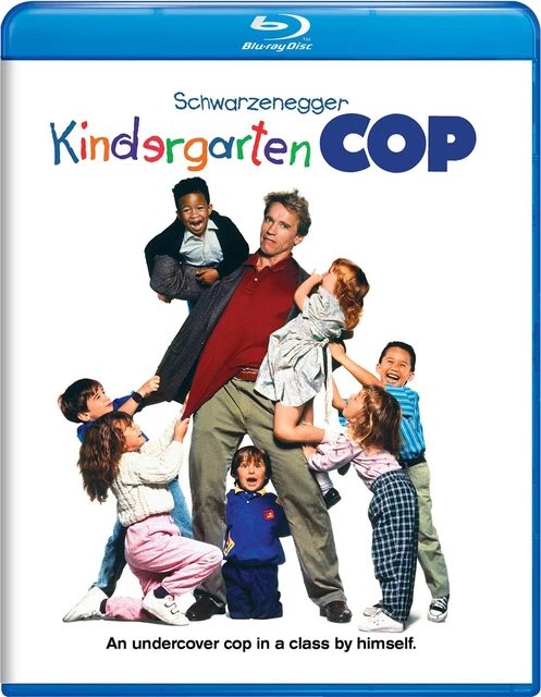 KINDERGARTEN COP (BLU-RAY) Arnold Schwarzenegger Penelope Ann Miller ...