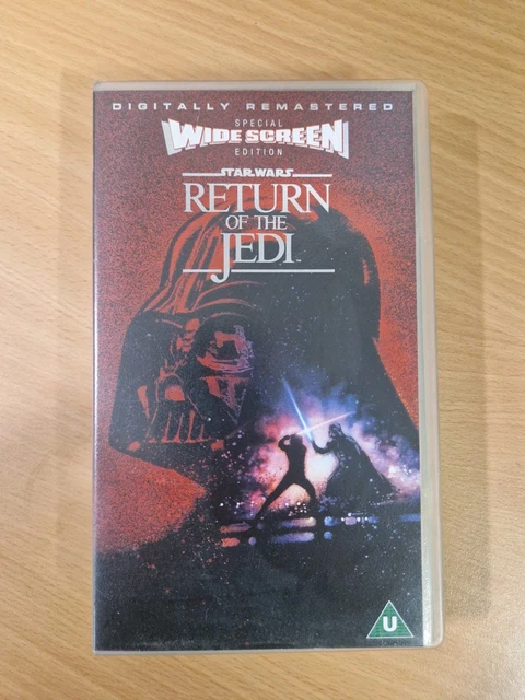 1994 RETURN OF the Jedi Star Wars VHS Specil Edition Digitally Remastered £4.87 - PicClick UK