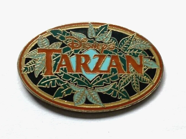 DISNEY PIN BADGE Disney's Tarzan logo - Tarzan £5.42 - PicClick UK