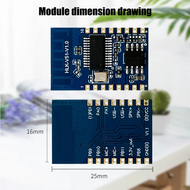 V51 Ai Offline Voice Bluetooth Recognition Module Voice Control Applet Switch Eur 5 24 Picclick De