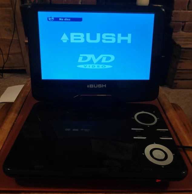 BUSH 9& PORTABLE, Swivel-Screen DVD Player (+ Remote Control) £11.11 ...