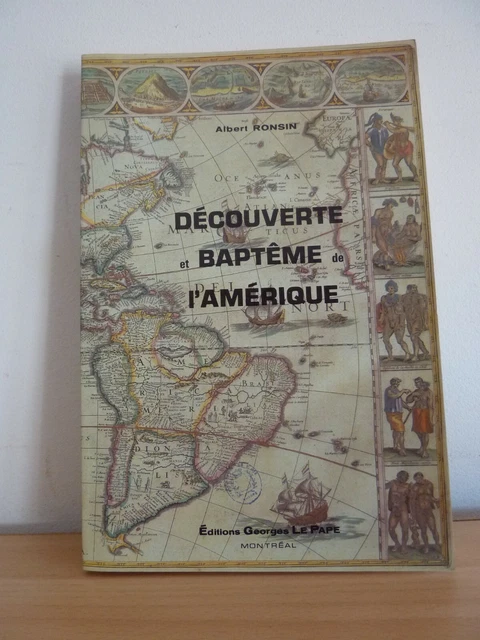 DECOUVERTE ET BAPTEME DE L'AMERIQUE * Albert RONSIN EUR 6,50 - PicClick FR