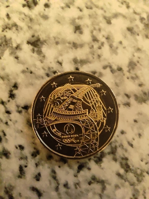 PIÈCES DE 2 euros commémoratives JO 2024 EUR 1.500,00 - PicClick FR