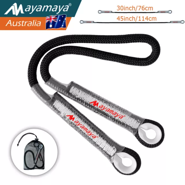 10.5MM ROCK TREE Climbing Safety Rope Cord Prusik Loop Aborist ...