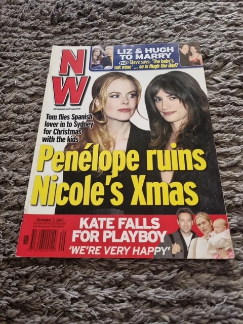 NEW WEEKLY MAGAZINE December 2001-Dannii Minogue-Nicole Kidman $25.00 ...