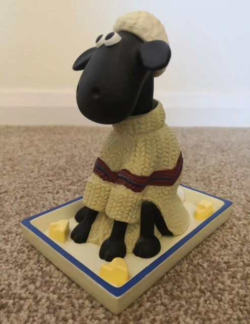 WALLACE & GROMIT Shaun the Sheep*Nodding Head* Hard Plastic Figure ...
