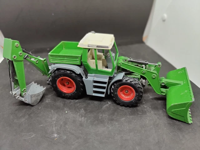 SIKU FENDT CHARGEUR Pelle Retro Tracteur 1/32 Agricole Ferme Britains ...
