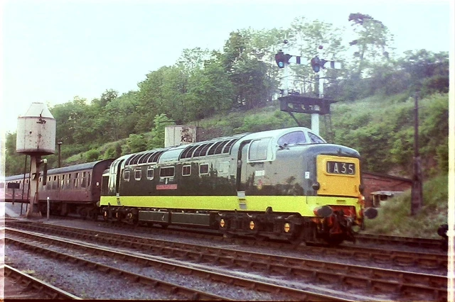 35MM RAILWAY COLOUR Negative Deltic D9000 at Bewdley £1.95 - PicClick UK