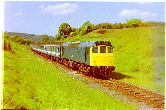 35MM RAILWAY COLOUR Negative Class 25 262 at Burrs ELR £1.95 - PicClick UK
