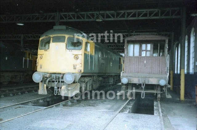 BRITISH RAIL CLASS 26 26024 & 26042 Lot of 2 35mm Colour Negatives ...