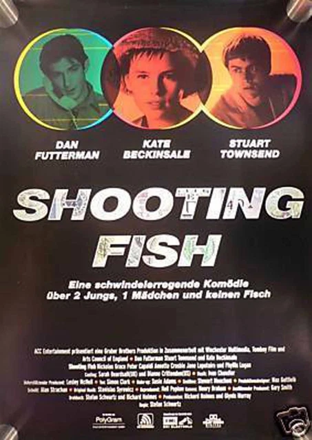 SHOOTING FISH - Kate Beckinsale - Stuart Townsend - Filmposter 120x80cm ...