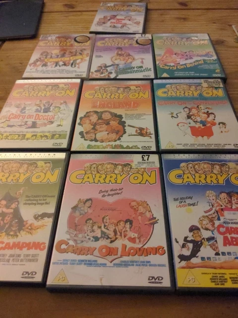 CARRY ON DVD Bundle x10 Emmannnuelle/Girls/Matron/England/Doctor/Loving & More £24.90 - PicClick UK