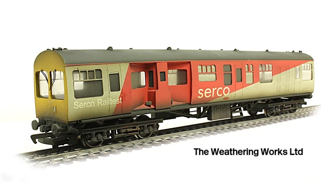 KIT BUILT SERCO / RTC Railtest Track Inspection Coach DB999508 ...