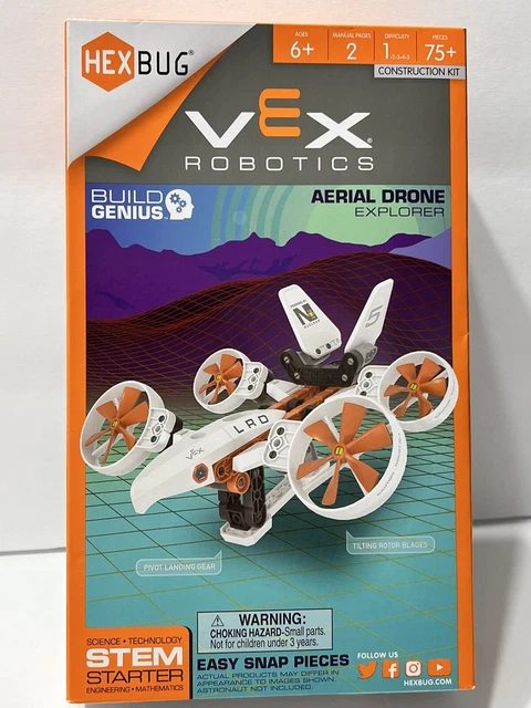VEX ROBOTICS LUFTDROHNE Explorer Bausatz Sechskant Bug STEM STARTER EUR ...