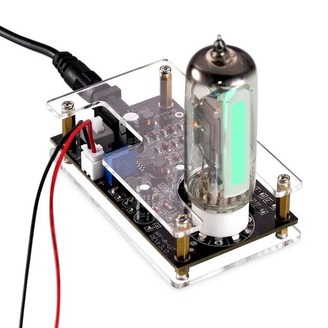 MAGIC EYE 6E2 EM87 Preamp Tube Audio Level Indicator VU Meter Driver ...