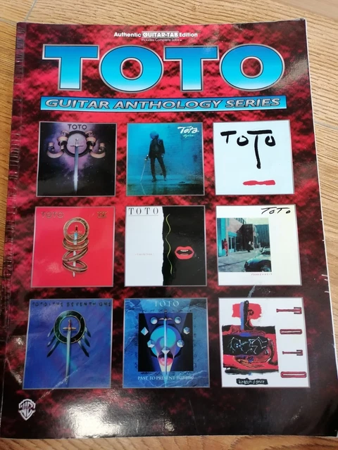 TOTO - GUITAR Anthology Series - Songbook - Warner Bros. Paperback ...