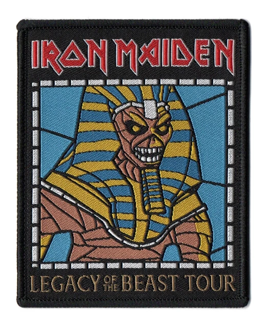 IRON MAIDEN - Legacy Of The Beast Tour - Powerslave - Official - Woven ...