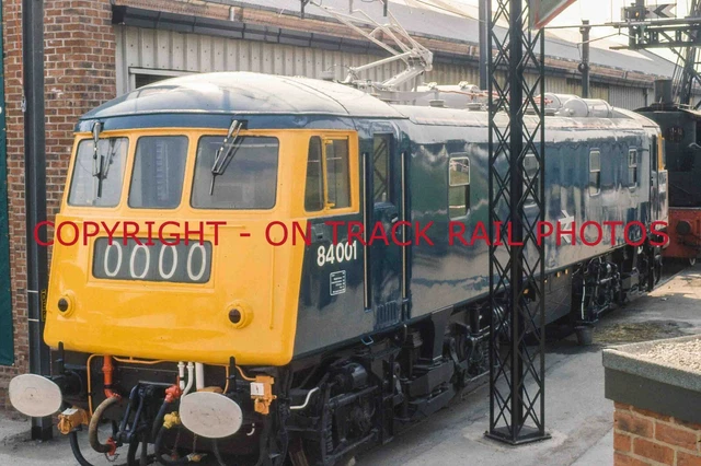 UK RAILWAY PHOTOGRAPH Of Class 84 84001. Rm84-01 £1.70 - PicClick UK