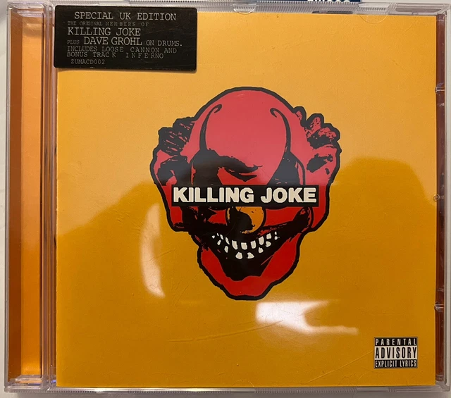 KILLING JOKE - Killing Joke - Édition spéciale album CD UK - ZUMACD002 ...