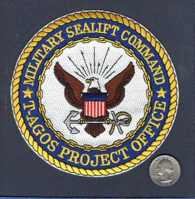 MSC MILITARY SEALIFT Command T-AGOS PROJECT US Navy Ship Squadron ...