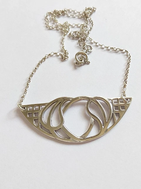 RARE EDINBURGH HALLMARKED Carrick Charles Rennie Macintosh Style ...