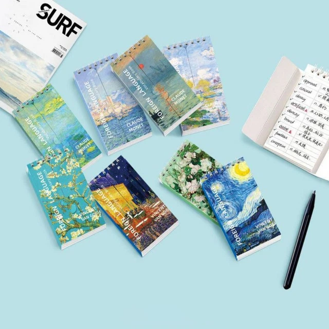 LANGUAGES LEARNING POCKET Book Portable Spiral Notebook Students Gift ...