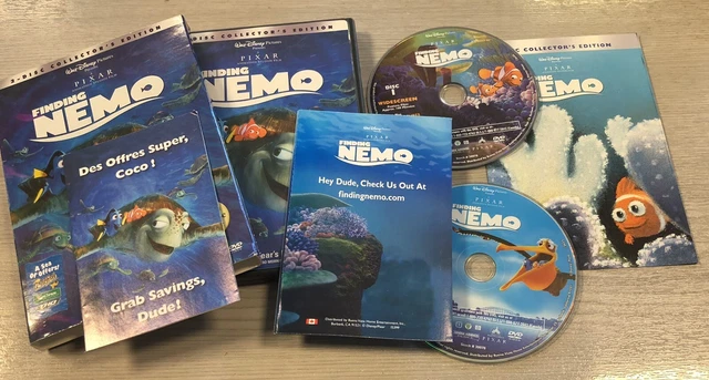 REGION 1 DVD Finding Nemo £3.99 - PicClick UK