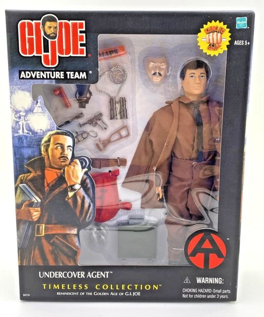 HASBRO GI JOE 1/6 Scale Timeless Collection Undercover Agent 12" Action ...