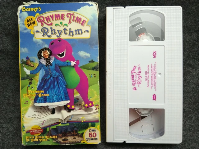 VHS BARNEY - Barneys Rhyme Time Rhythm (VHS, 2000) EUR 9,64 - PicClick DE