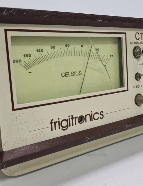 SYSTÈME CRYOCHIRURGICAL FRIGITRONICS CT-82 mod. Mode 3300 EUR 175,15 ...