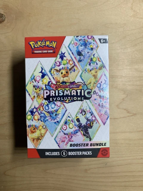 POKÉMON TCG PRISMATIC Evolutions Booster Bundle - New Factory Sealed $139.99 - PicClick CA