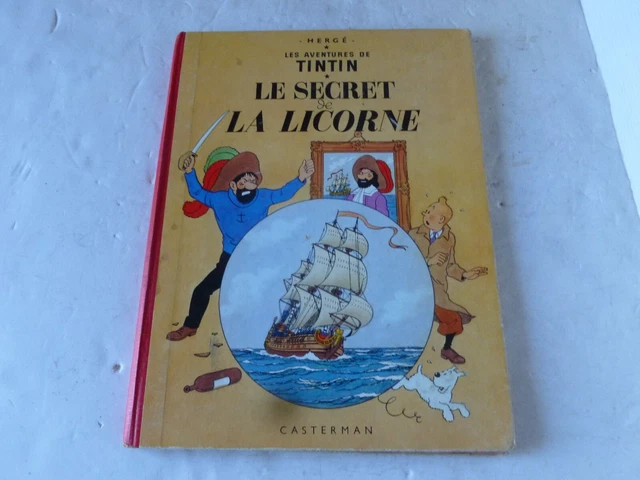 ANCIEN TINTIN LE Secret De La Licorne Eo Herge Casterman 1947 Bon Etat ...