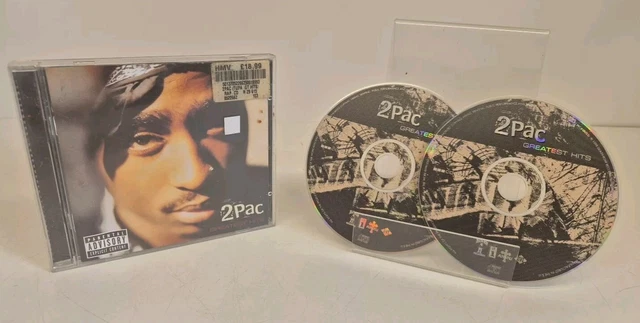 TUPAC SHAKUR 2PAC - Greatest Hits Cd Album - Two-Disc Set - Classic Hip ...