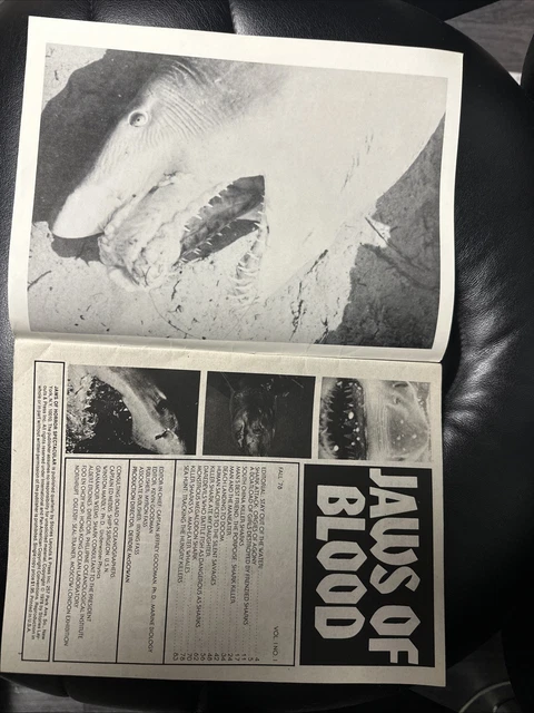 JAWS OF HORROR magazine Fall 1978 £9.63 - PicClick UK