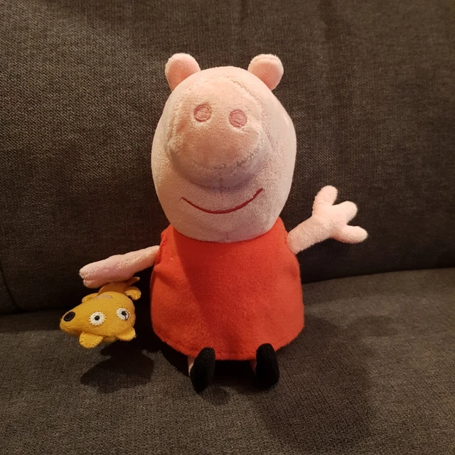 PEPPA PIG WITH Teddy Bear Plush Soft Toy TY £3.50 - PicClick UK