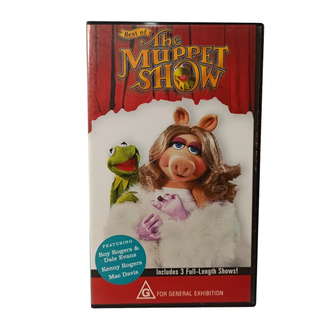 THE BEST OF The Muppet Show (VHS 2001) Drama Puppets Comedy Family ...