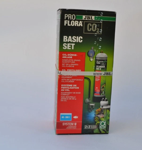 JBL PROFLORA CO2 BASIC SET U CO2 fertilizer system complete set with ...