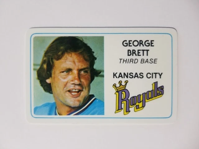 GEORGE BRETT 1981 Perma-Graphics Super Star #125-003 Kansas City Royals ...
