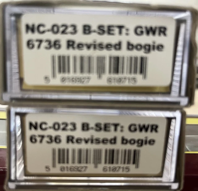 DAPOL PAIR OF NC023 GWR 6736 B Set N Gauge £31.83 - PicClick UK
